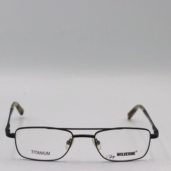 Wolverine | Accessories | Wolverine Black Rectangle Titanium Mens ...